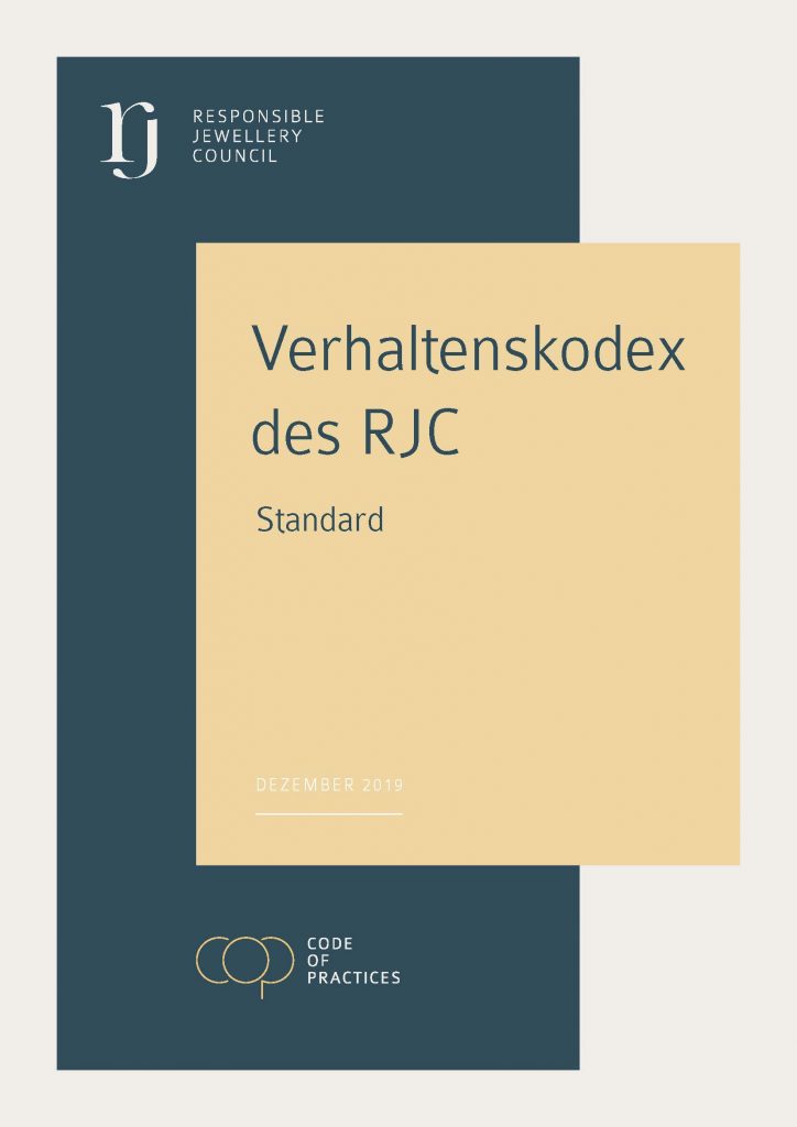 RJC Member Certification • COP • Responsible Jewellery Council