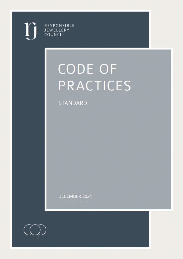 RJC Member Certification • COP • Responsible Jewellery Council